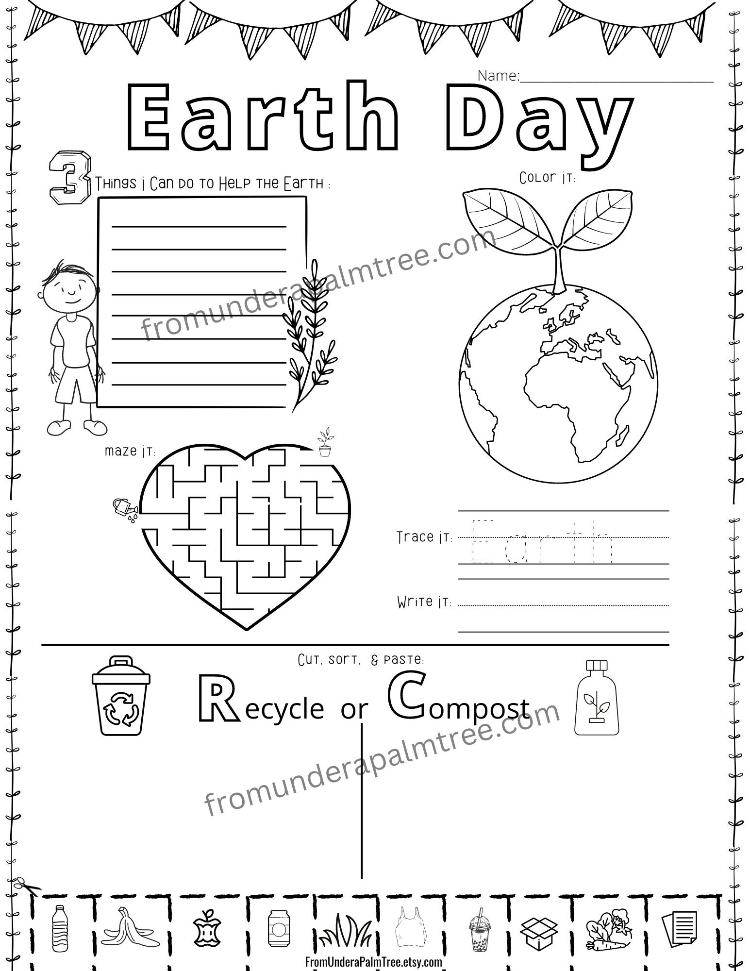 Earth Day Worksheets,earth Day Word Search,earth Day Game,earth Day ...