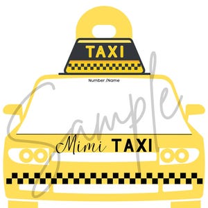 Car Rider Pick up Tag: Mom, Dad, Nana, Abuela (digital Download) - Etsy