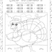 Thanksgiving Coloring Pages, Color by Numbers, Color by Sight Word ...