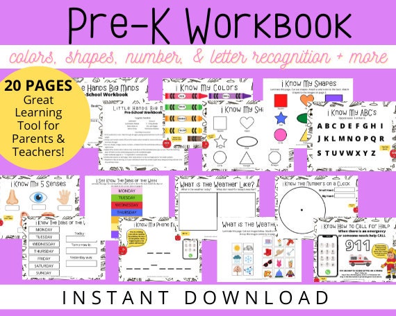 Vpk Printable Worksheets