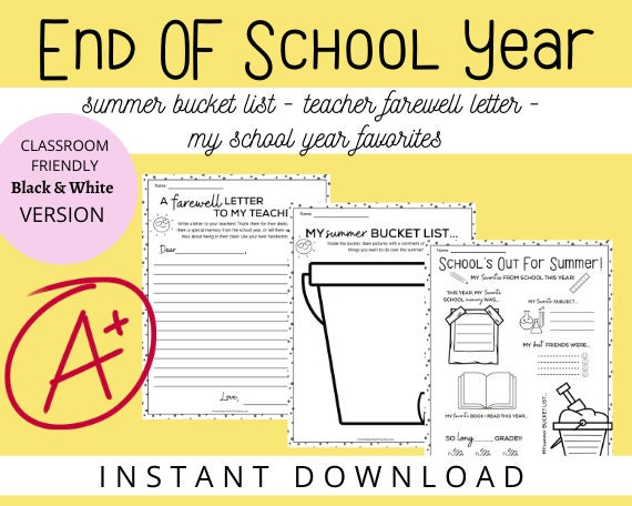 End of School Worksheets,first Grade Worksheets,guided Writing ...