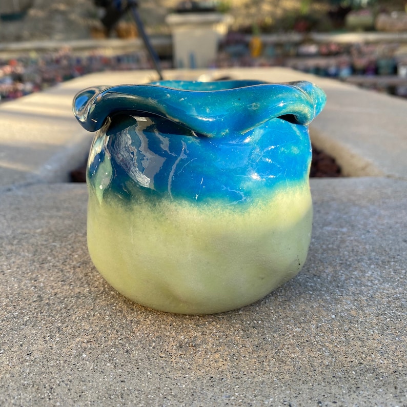 Succulent Ceramic Pots Planter Handmade | Etsy