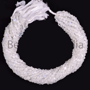 Rainbow Moonstone Faceted Coin Shape Beads, Rainbow Moonstone Coin ...