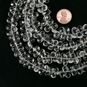 Extremely Rare Hyalite Opal Faceted Pear Beads, Fluorescent Hyalite ...