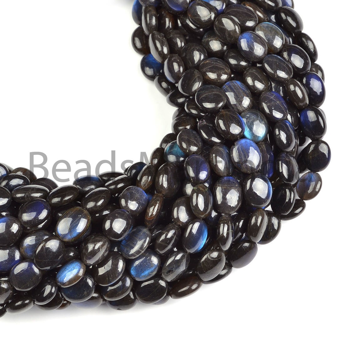 Labradorite Plain Oval Shape Beads,labradorite Smooth Beads,labradorite ...