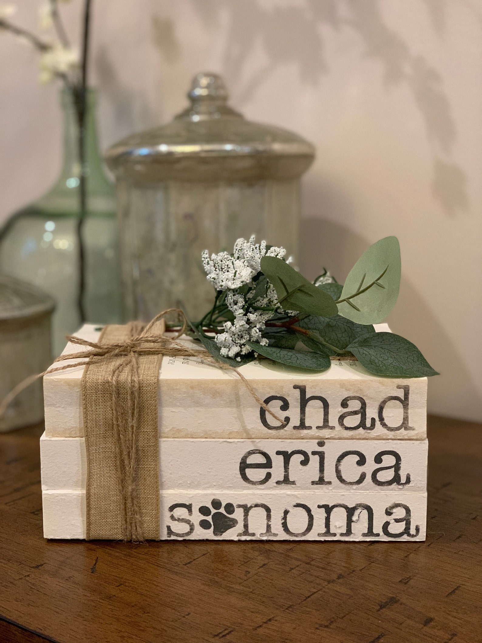 Handmade Custom Painted Deconstructed Book Sets - Etsy