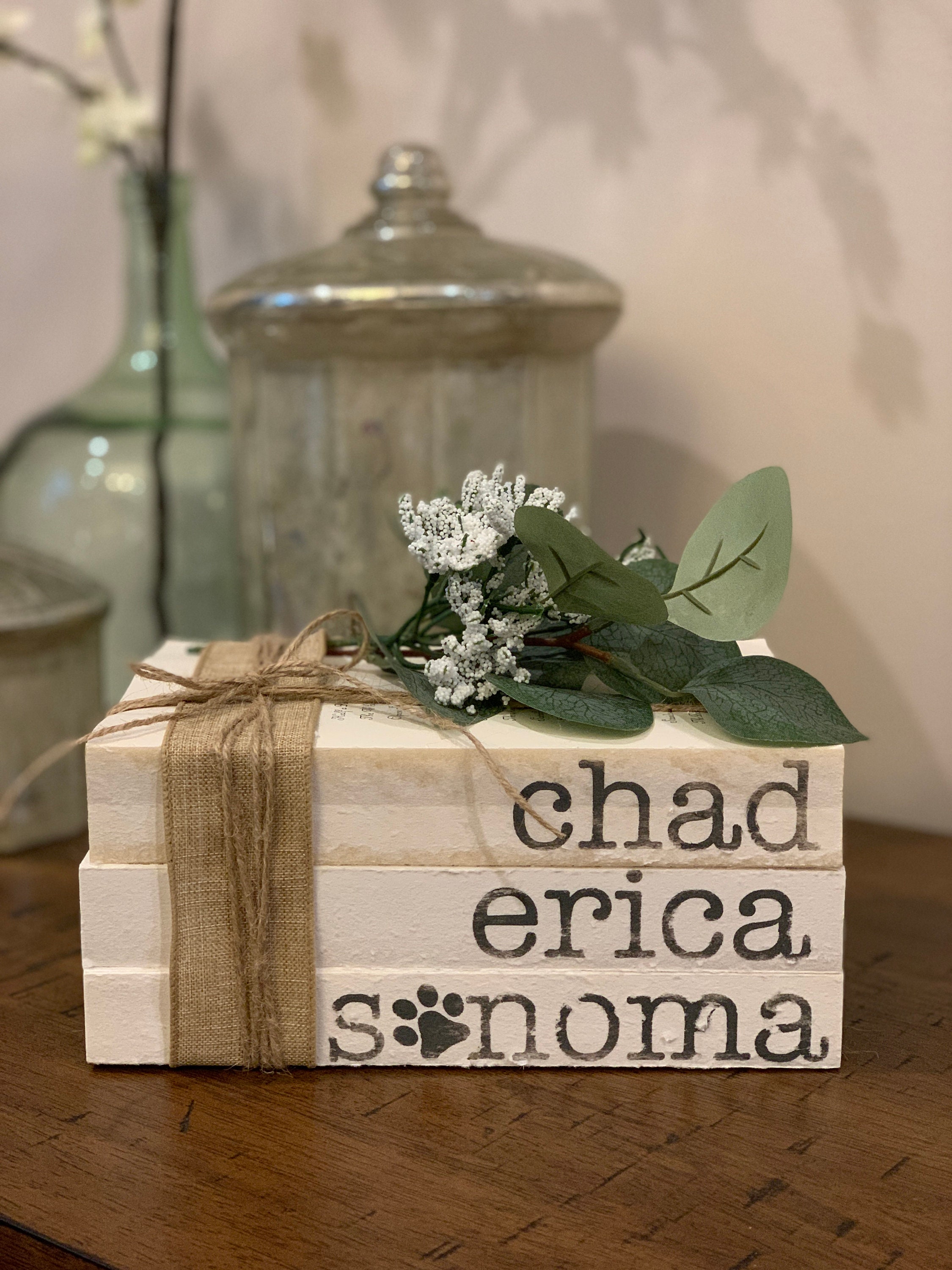 Handmade Custom Painted Deconstructed Book Sets - Etsy
