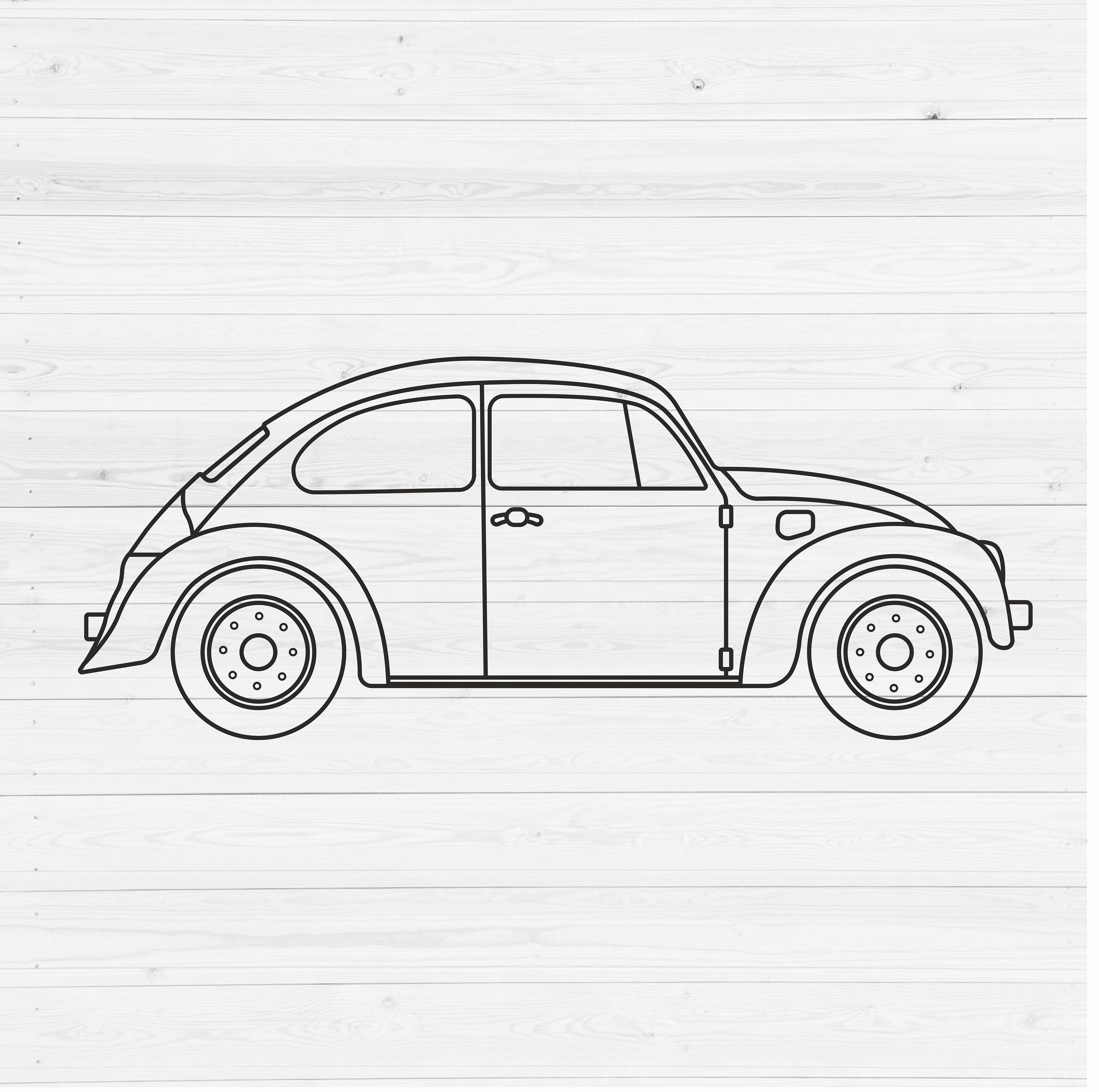 Volkswagen Svg VW Volkswagen Beetle SVG Car SVG Beetle | Etsy