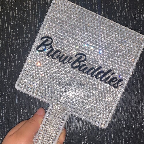 Bling'd Personalised Hand Mirror Mirror Gift for Her | Etsy