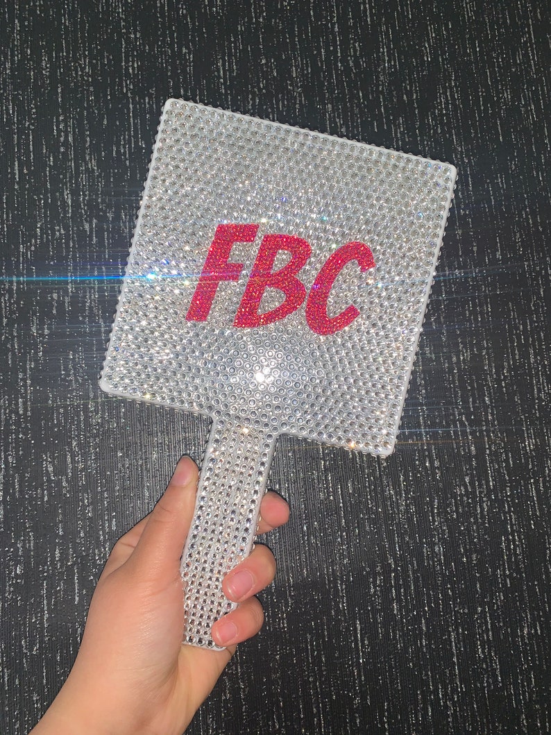 Bling'd Personalised Hand Mirror Mirror Gift for Her Makeup Mirror - Etsy