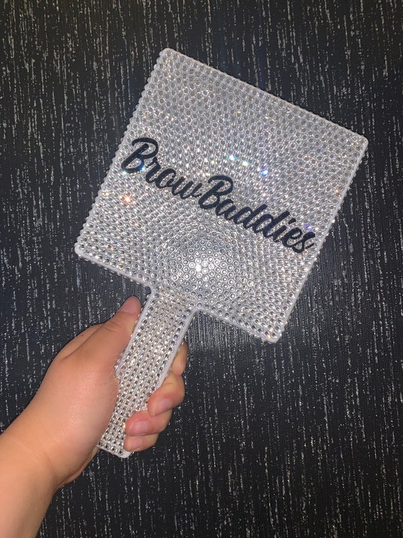 Bling'd Personalised Hand Mirror Mirror Gift for Her | Etsy