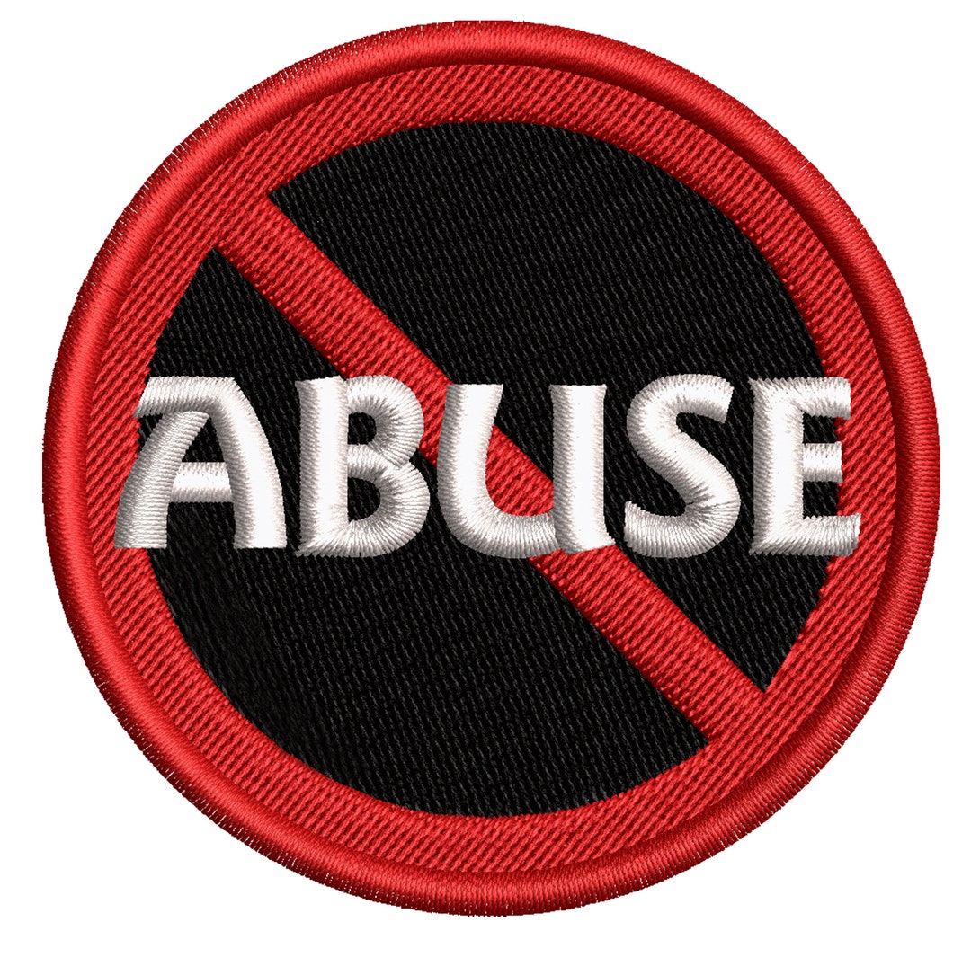 Domestic Violence - No Abuse Embroidered Patch - Etsy