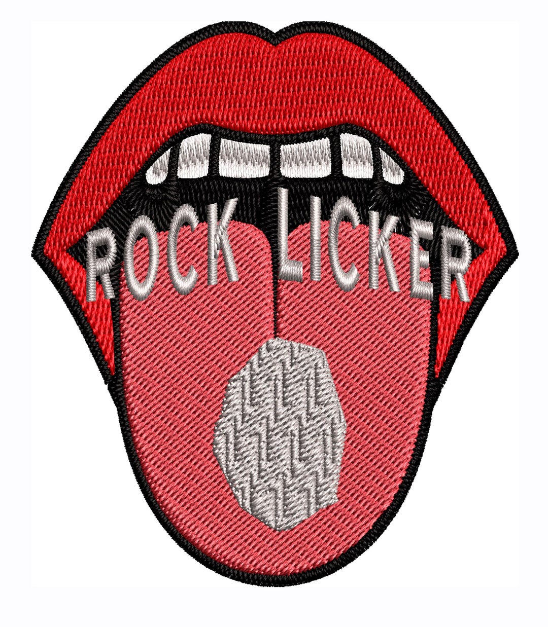 Rock Licker/geologist/rock Hound Embroidered Patch - Etsy