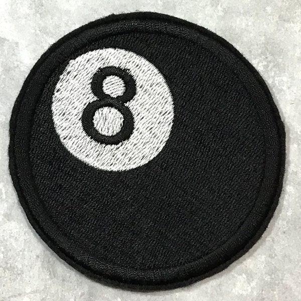 8 Ball Patch - Etsy