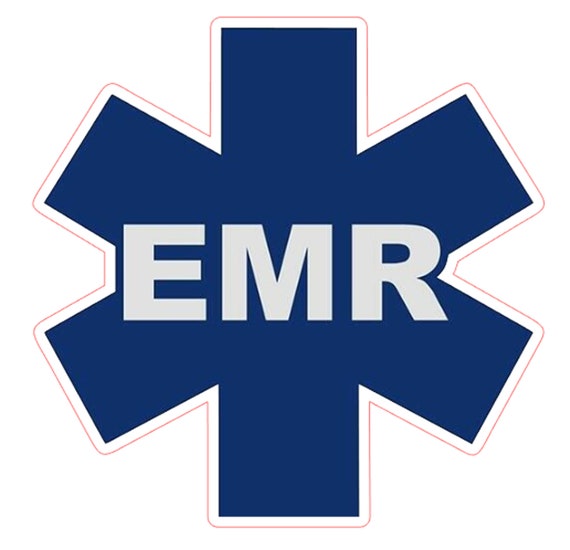 EMR Emergency Medical Responder2 Vinyl Sticker | Etsy