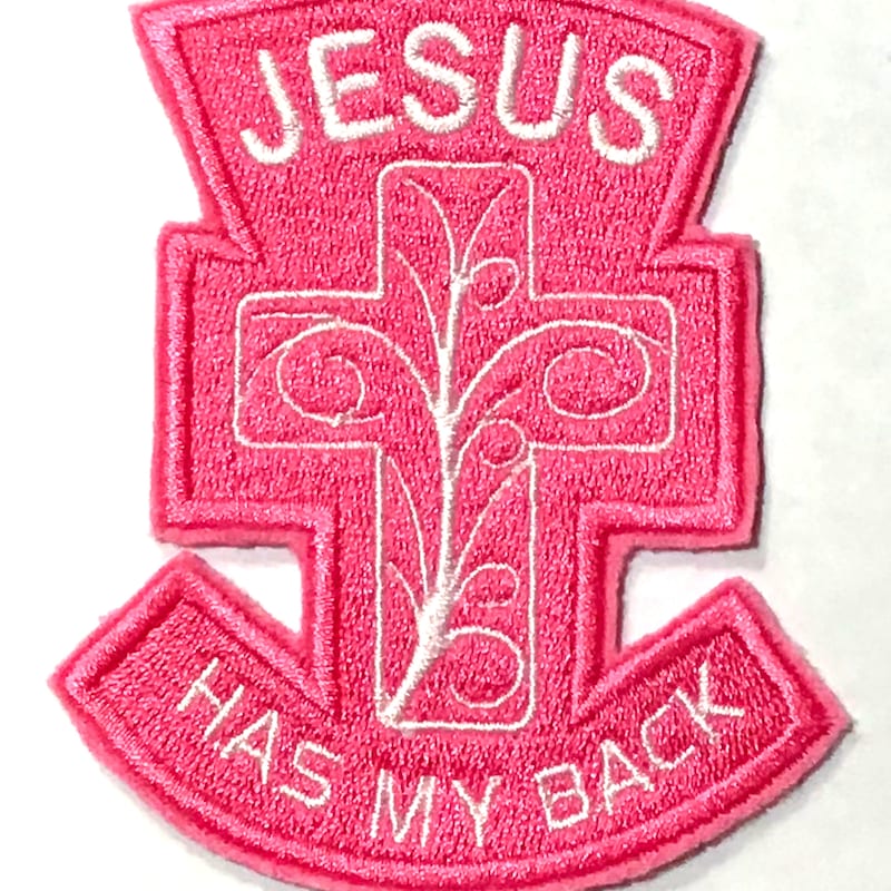 Embroidered Jesus Patch - Etsy