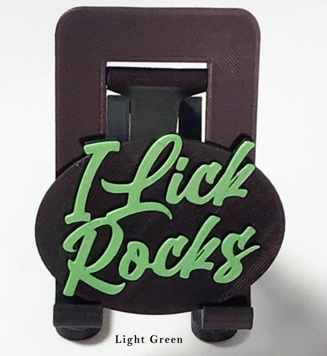 3d/rock Hound/i Lick Rocks/various Colors/fridge Magnets - Etsy