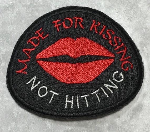 Domestic Violence Lips Made for Kissing Not Hitting - Etsy