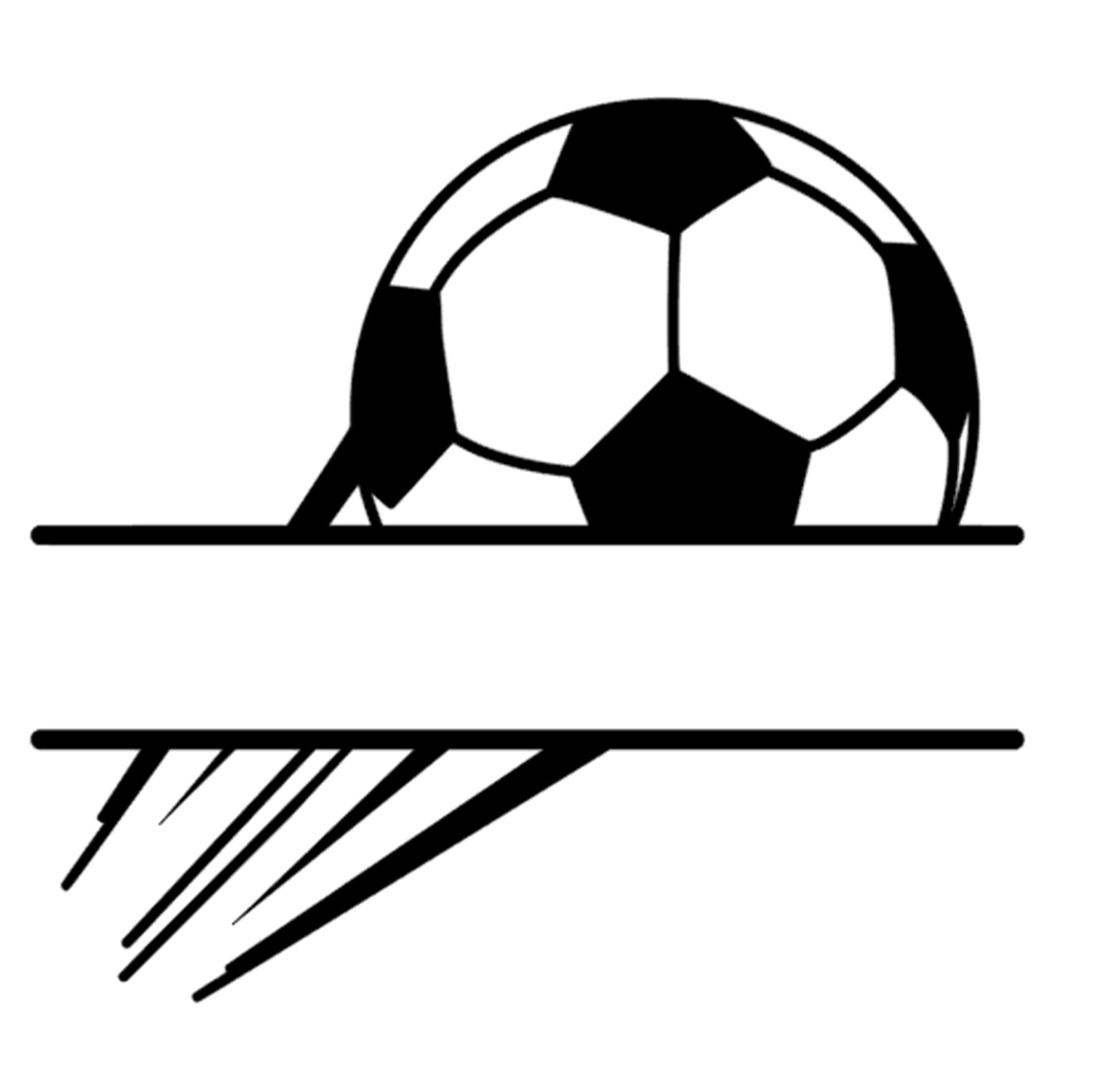 Personalized Name Soccer Ball Vinyl Permanent Decal - Etsy