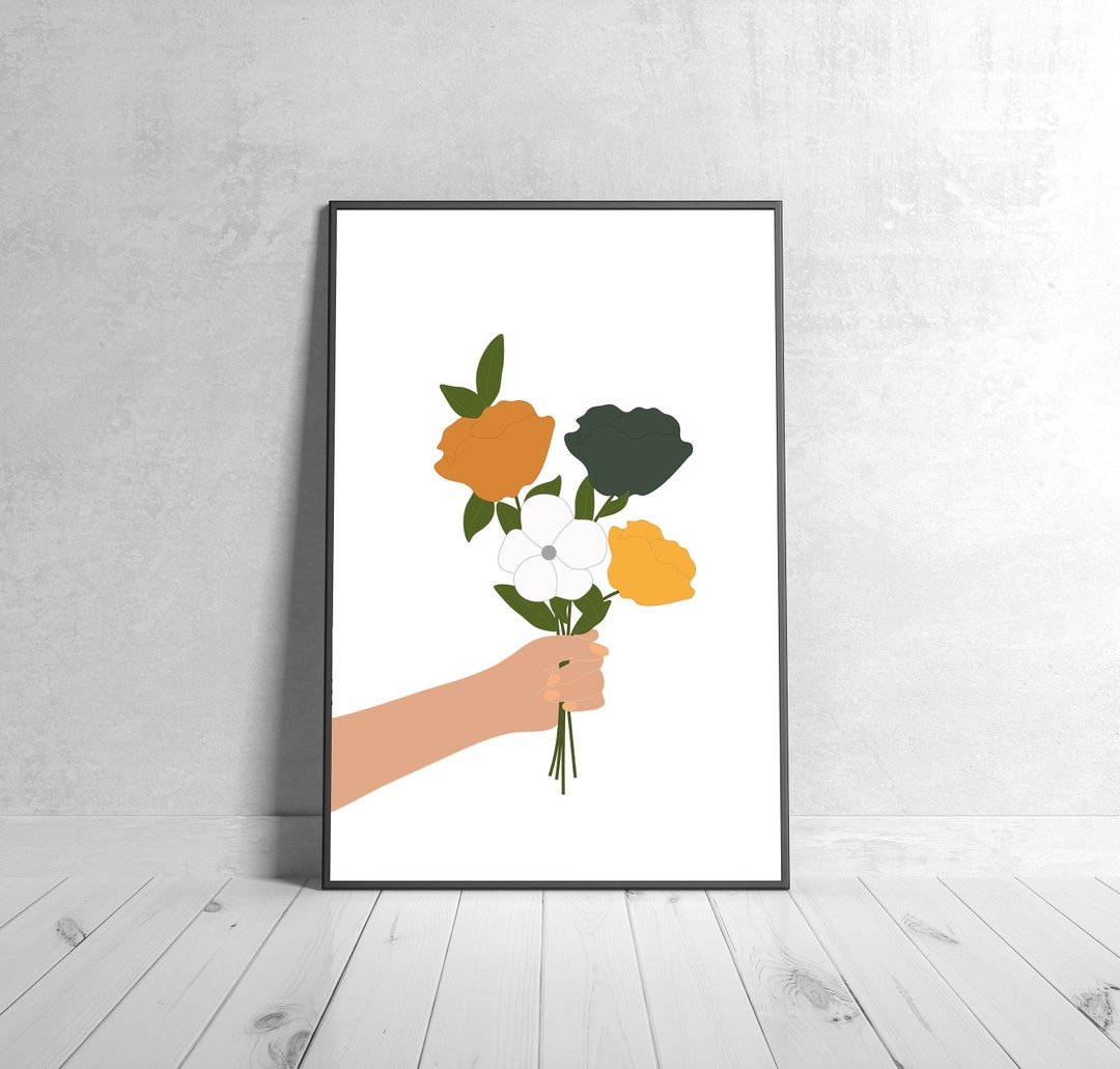 Poster Bouquet Digital Download Bouquet, Flowers, Flowers, Flowers in ...