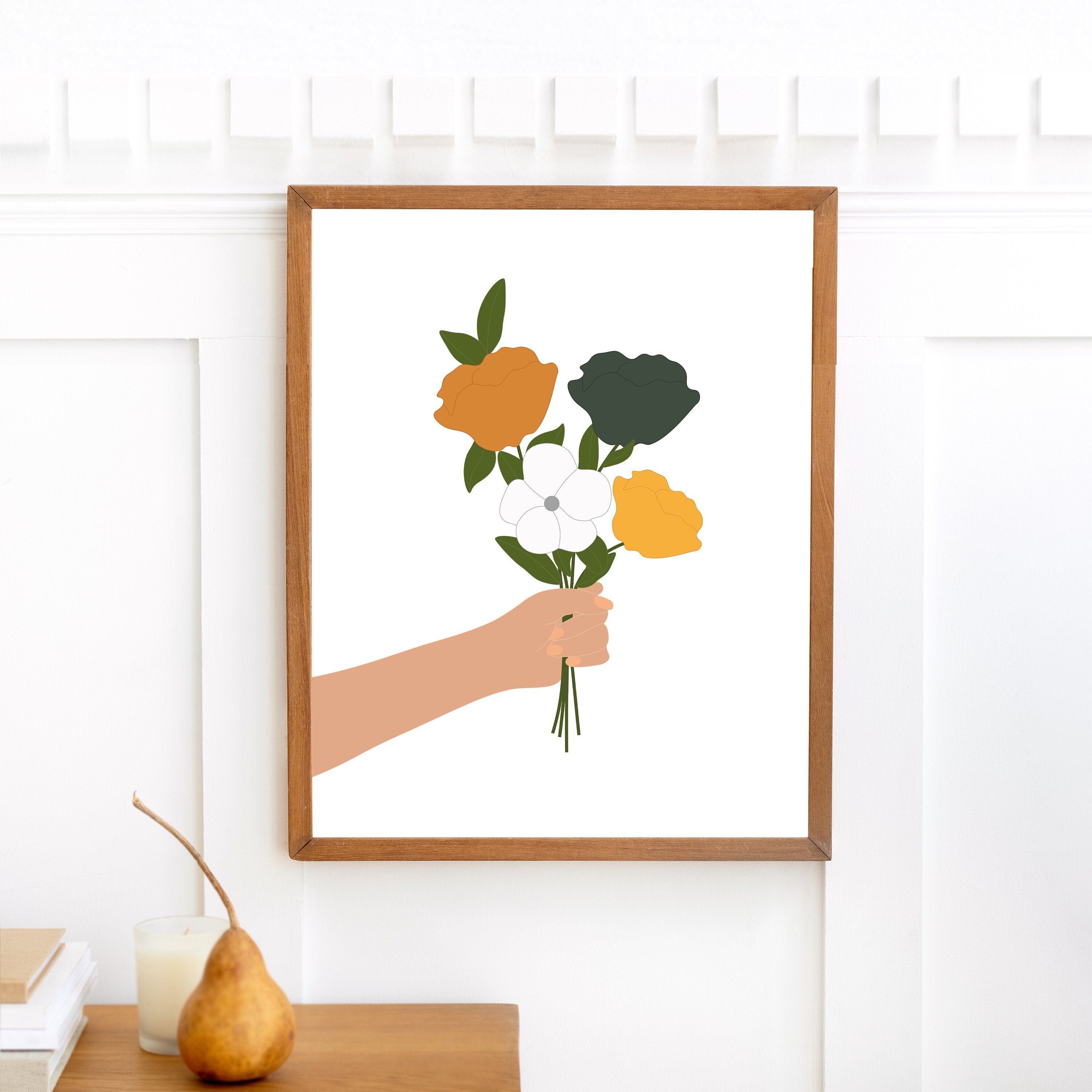 Poster Bouquet | Digital Download | Bouquet, Flowers, Flowers, Flowers ...