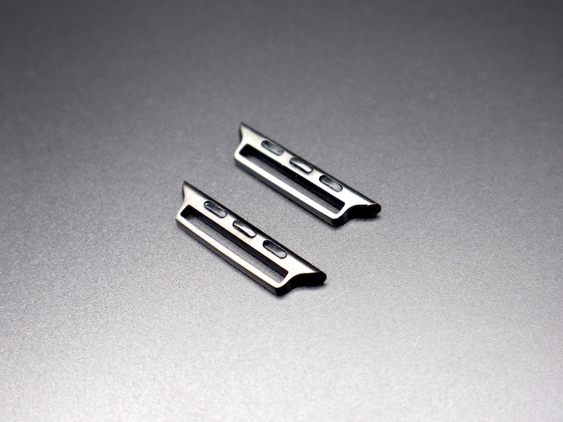 Apple Watch Band Metal Connector Adapter Solid, No Screw, No Pin. 1 ...