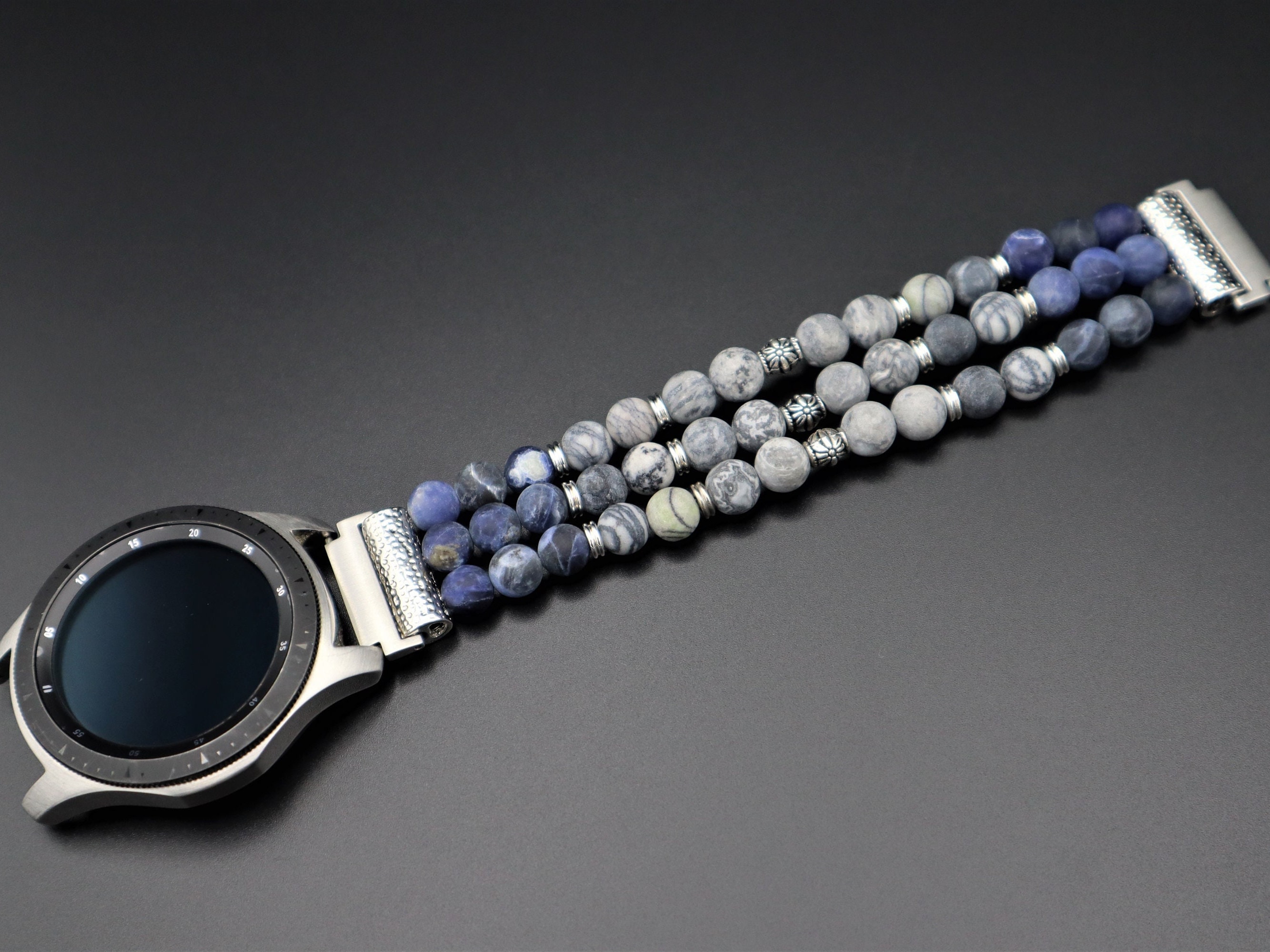 Handmade Gemstone Garmin Watchband Custom Order. Fenix 6s 5s - Etsy