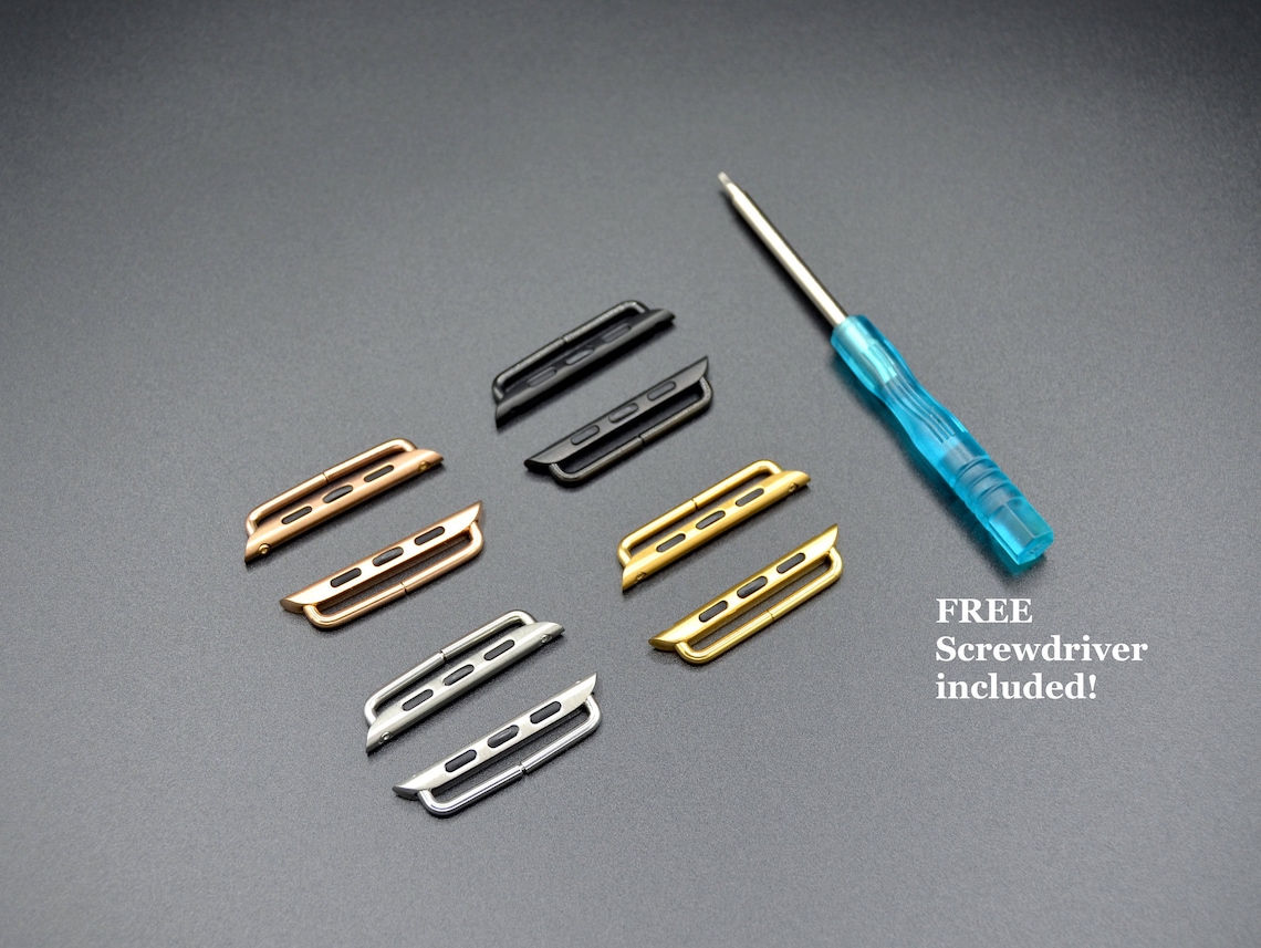 Apple Watch Band Metal Connector Adapter 1 Pair. Connector for Apple ...