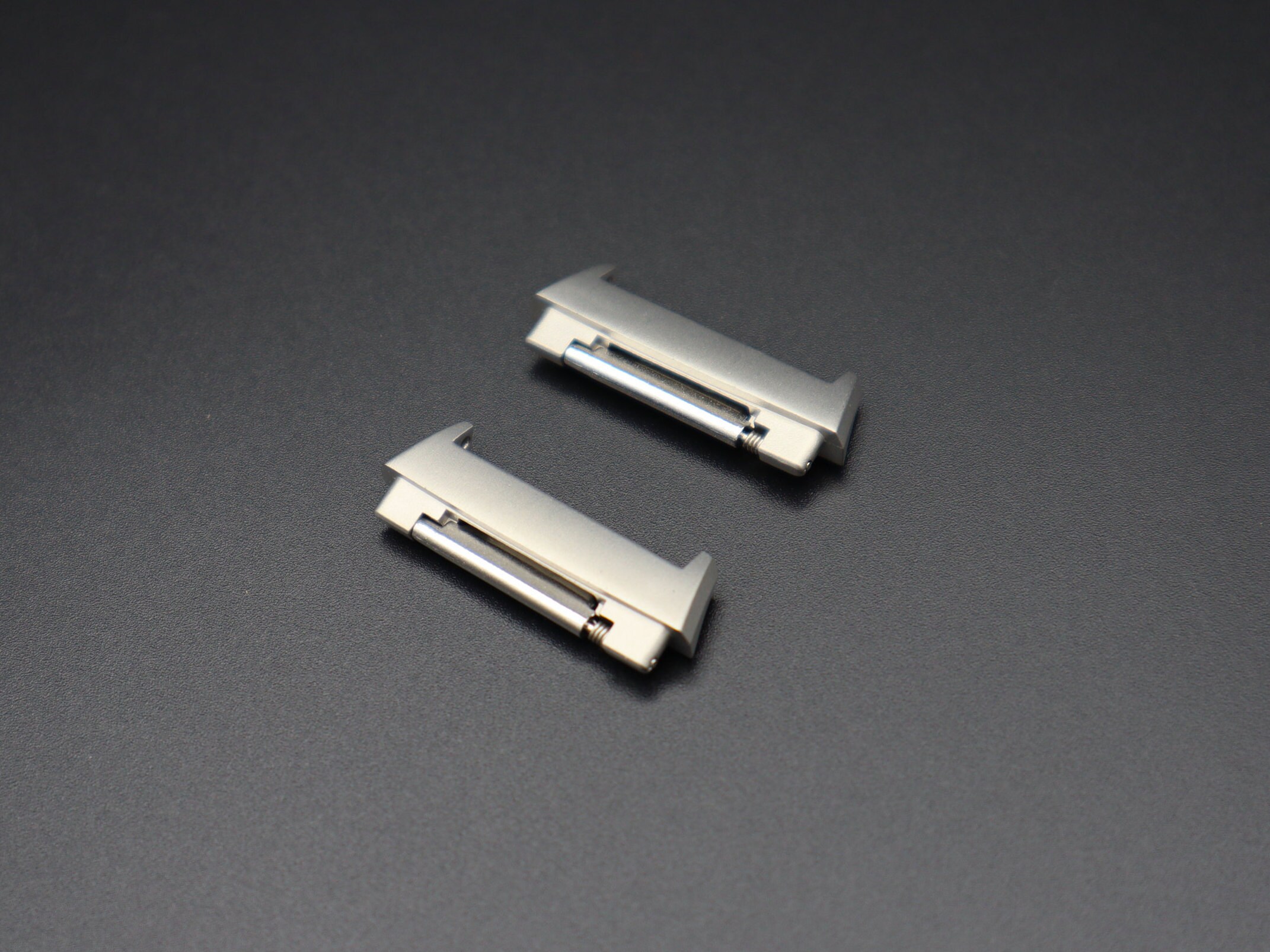 Fitbit Ionic Band Connector Adapter 1 Pair. Stainless Steel Connector ...