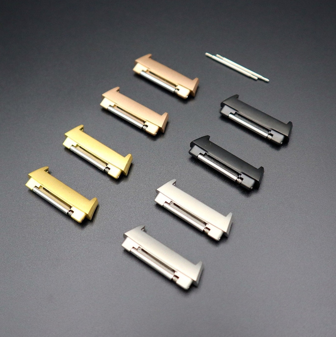 Fitbit Ionic Band Connector Adapter 1 Pair. Stainless Steel Connector ...