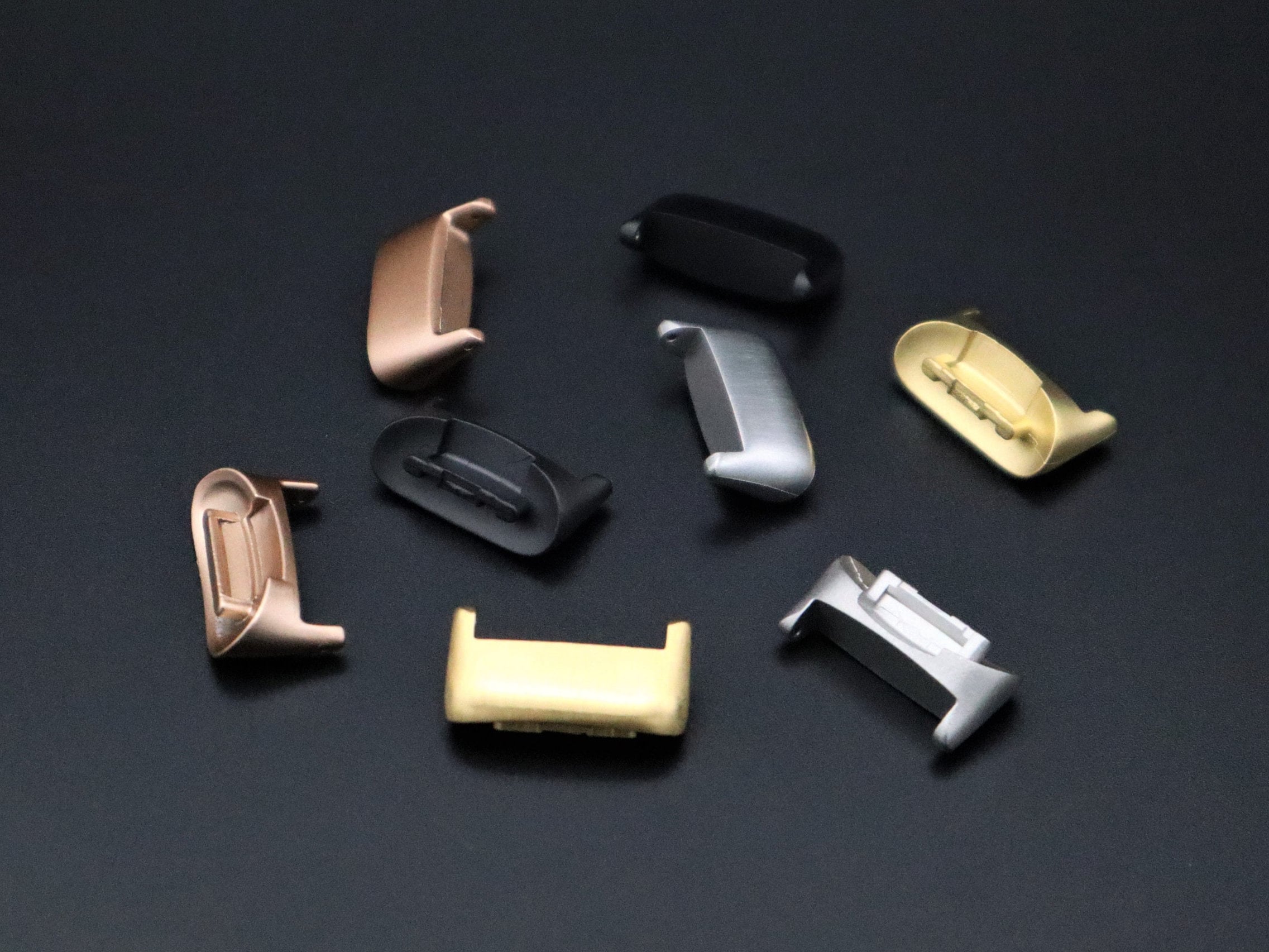 Fitbit Charge 5 6 Band Connector Adapter 1 Pair. Stainless Steel ...