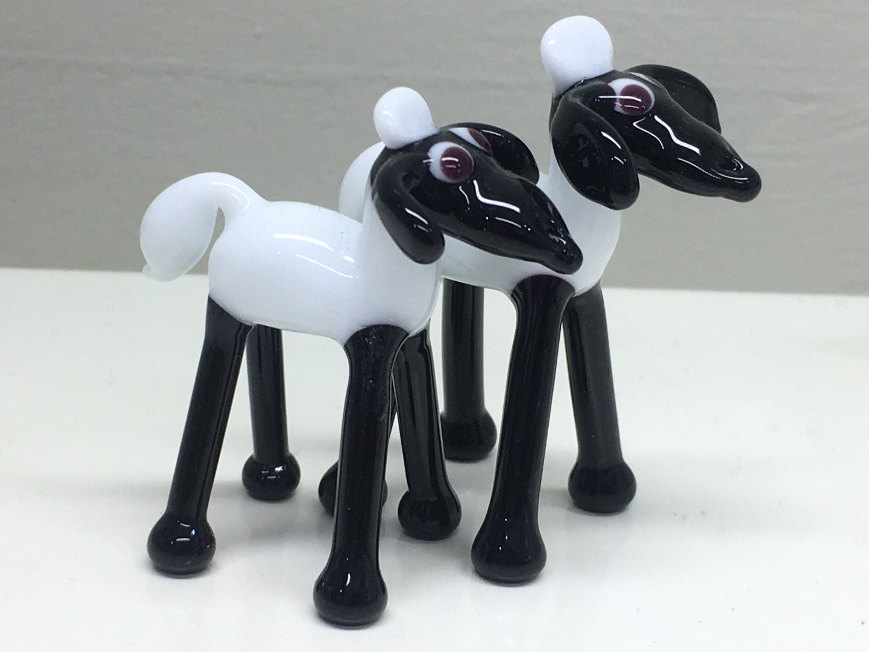 Hand Made Glass Sheep - Etsy