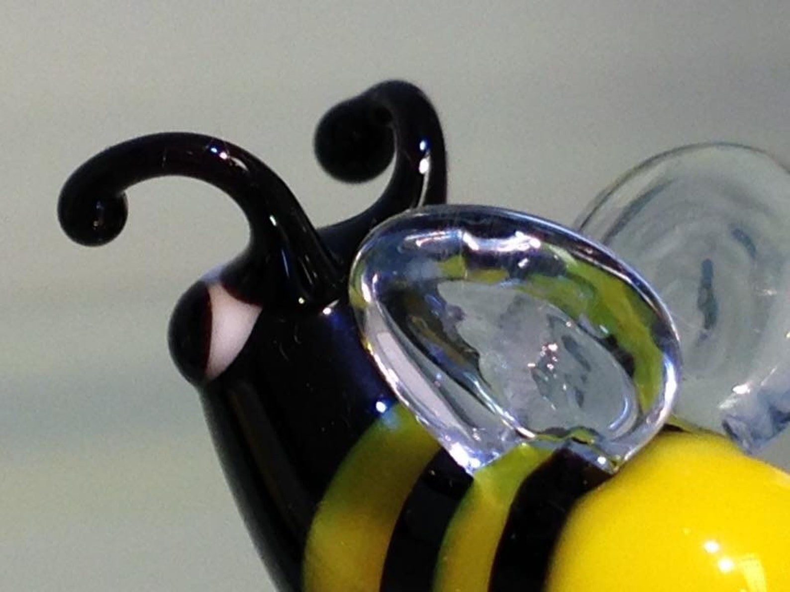 Hand Made Glass Bumble Bee - Etsy UK