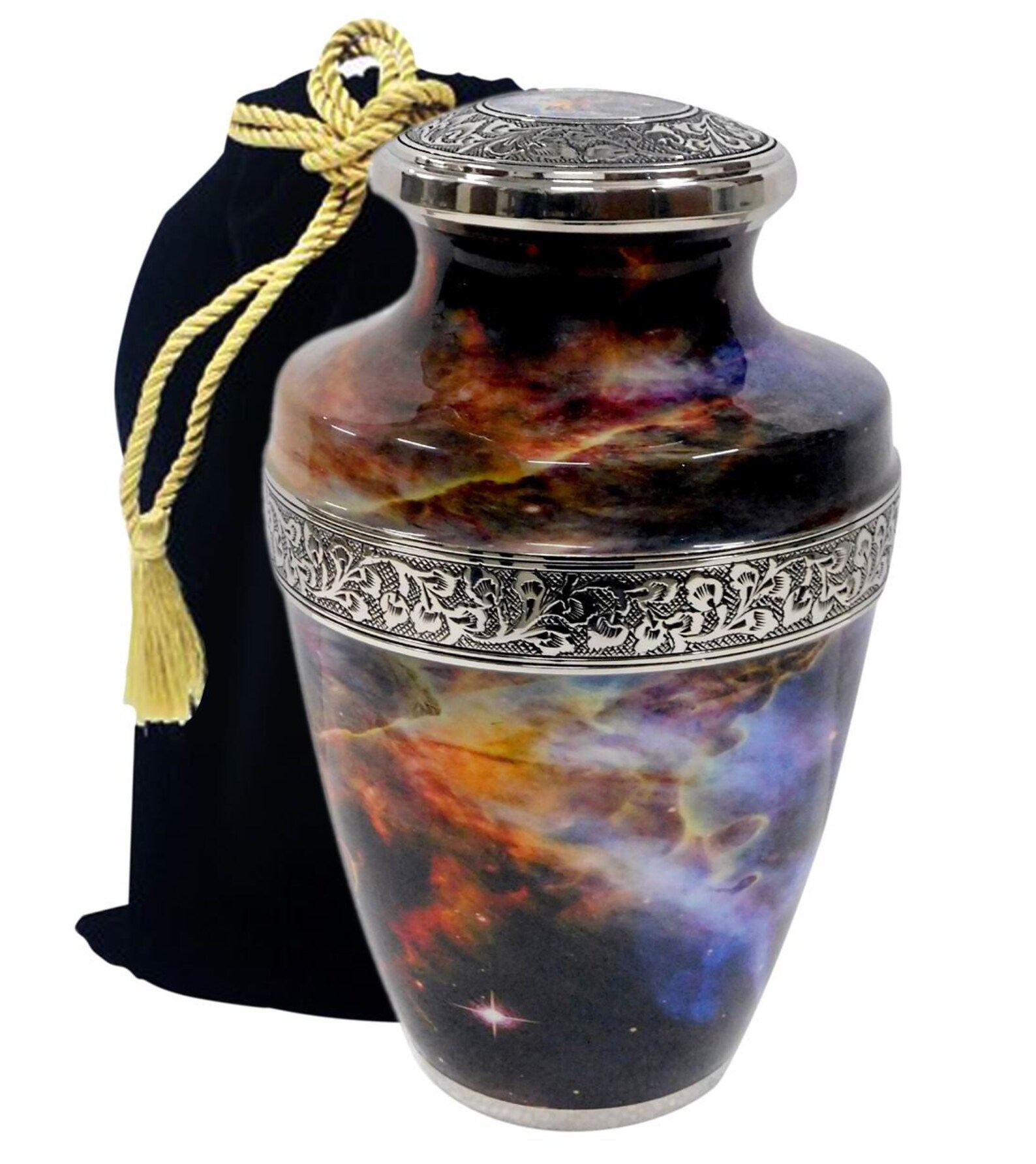 Nebulae and Stars-100% Brasssilver Cremation Urns for Human - Etsy
