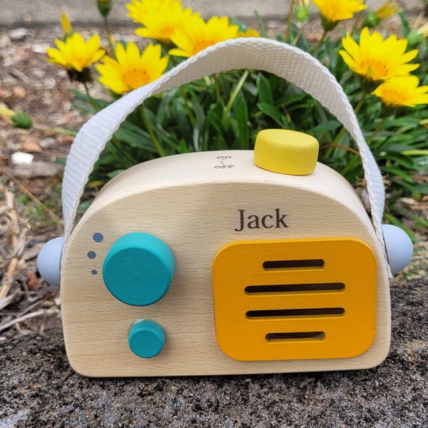 Wooden Radio - Etsy
