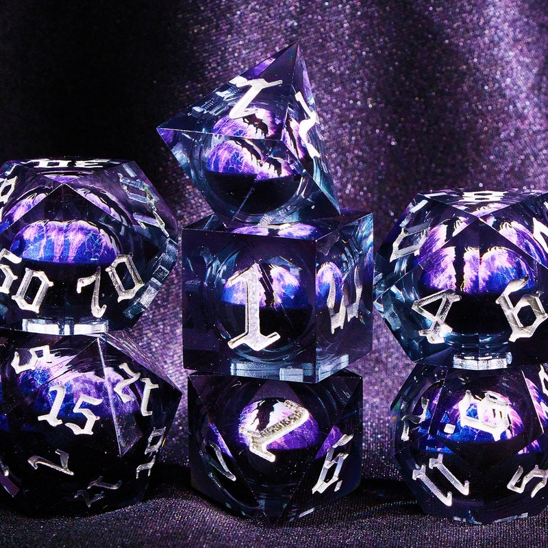 Black Dice Set - Etsy