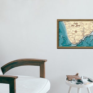 Cabo San Lucas Cutting Files, PDF, AI, SVG - Mexico Wood Multilayer ...