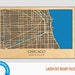 Digital File SVG, PDF - Chicago Map, Multilayer Street Map Decor ...