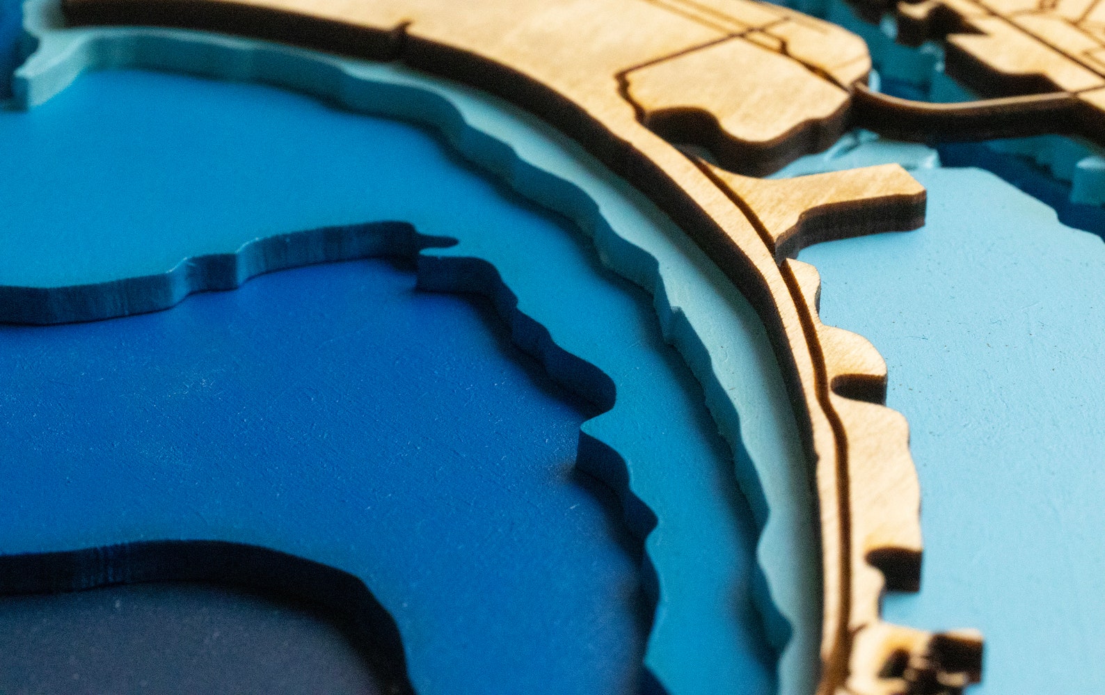 Cabo San Lucas Cutting Files, PDF, AI, SVG - Mexico Wood Multilayer ...