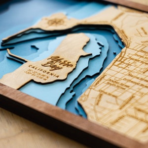 Digital File - Cancun Map Svg, AI, Eps, CRD, Pdf - Wood Multilayer ...