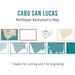 Cabo San Lucas Cutting Files, PDF, AI, SVG - Mexico Wood Multilayer ...