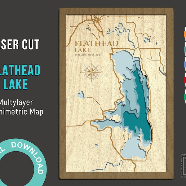 Flathead Lake Art - Etsy