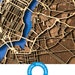 3D Laser Cut Map of New York Multi Layer Street Map Decor Laser Cut ...