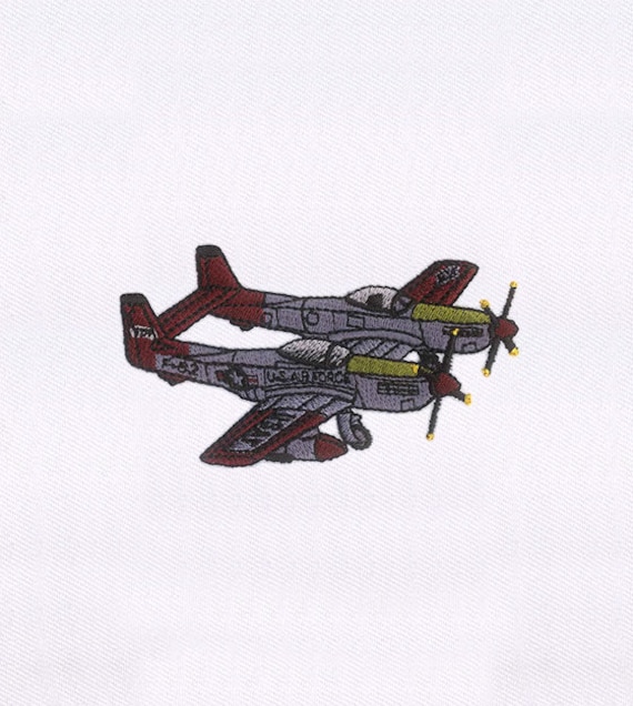 Twin Fighter Jet Planes Embroidery Design Plane Embroidery | Etsy