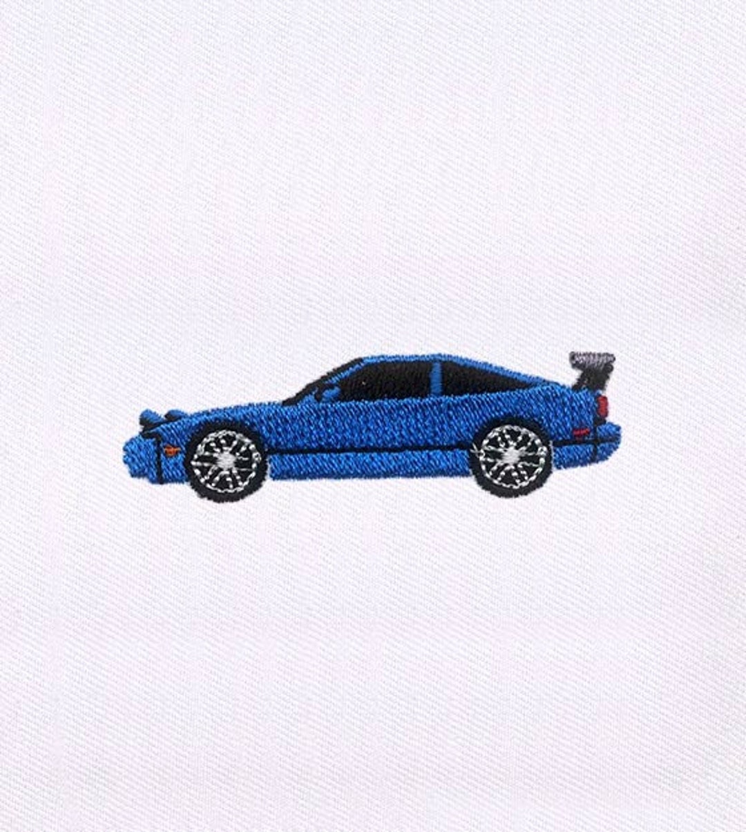 Cool Blue Car Machine Embroidery Design | Vehicle Embroidery Design ...