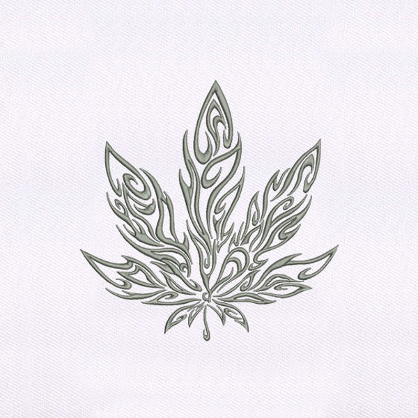 Marijuana Embroidery - Etsy