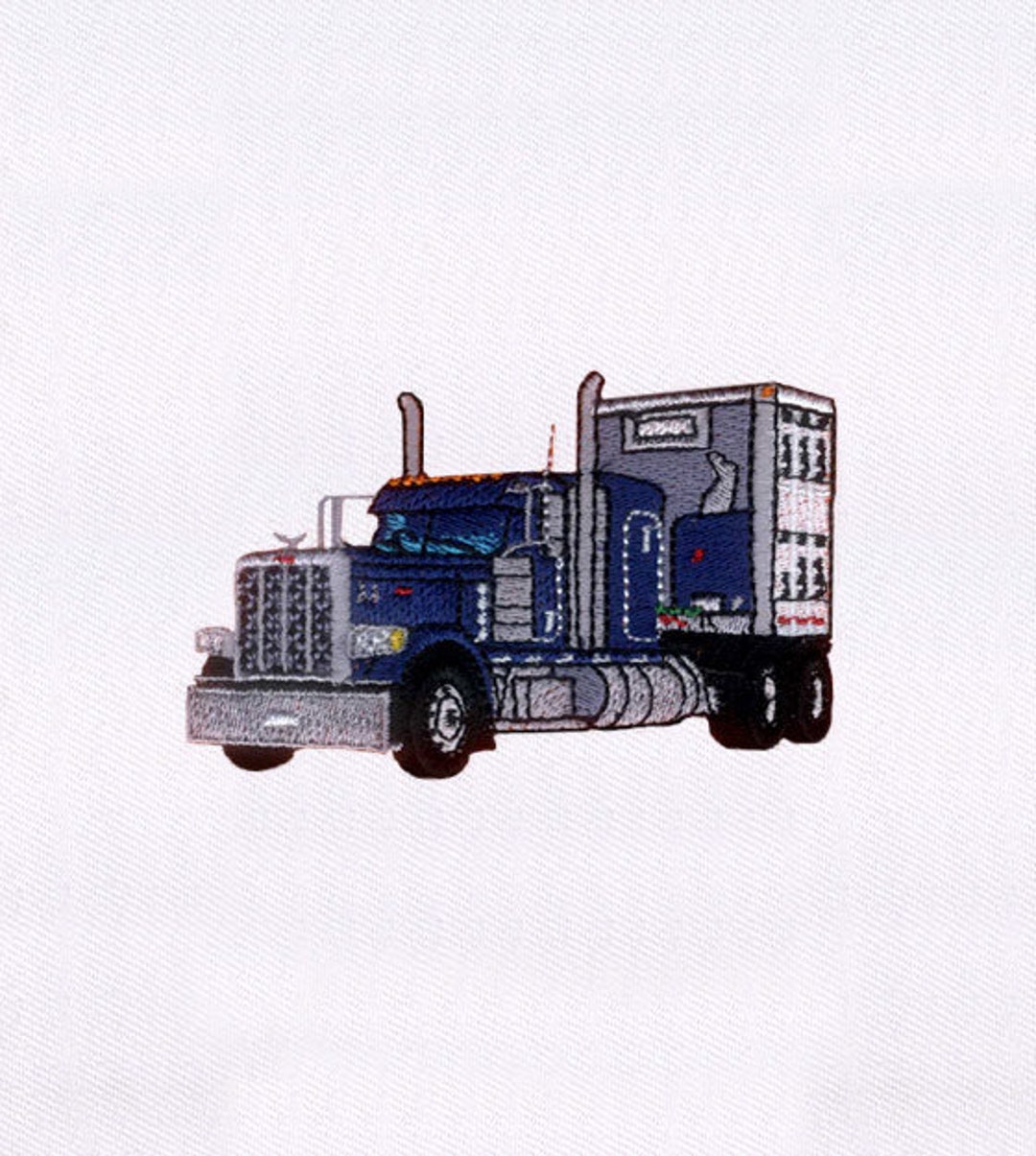Blue Truck Machine Embroidery Design | Vehicle Embroidery Design ...