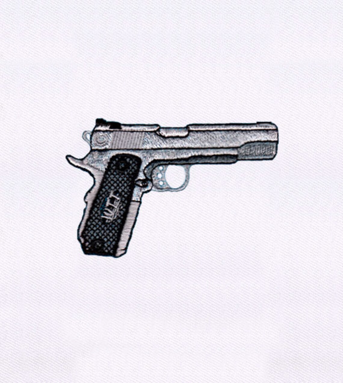 Classic Metal Tt Pistol Embroidery Design Gun Embroidery Design Weapon ...