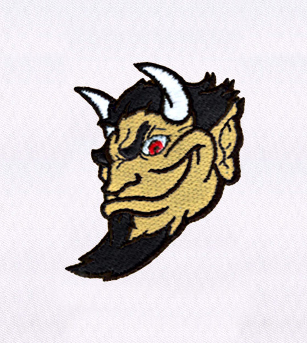 Devil Embroidery Design | Horned Devil Embroidery Design | Devil Head ...