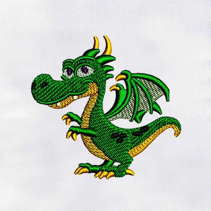 Dragon Embroidery - Etsy